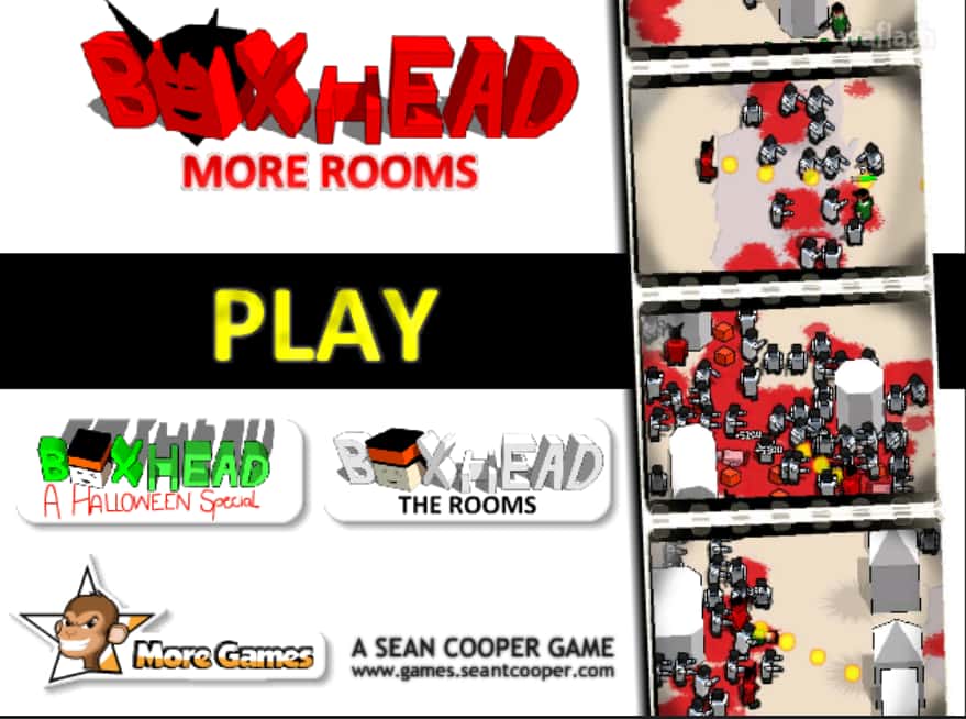 박스헤드 모어 룸 게임 - Boxhead: More Rooms - 조아게임