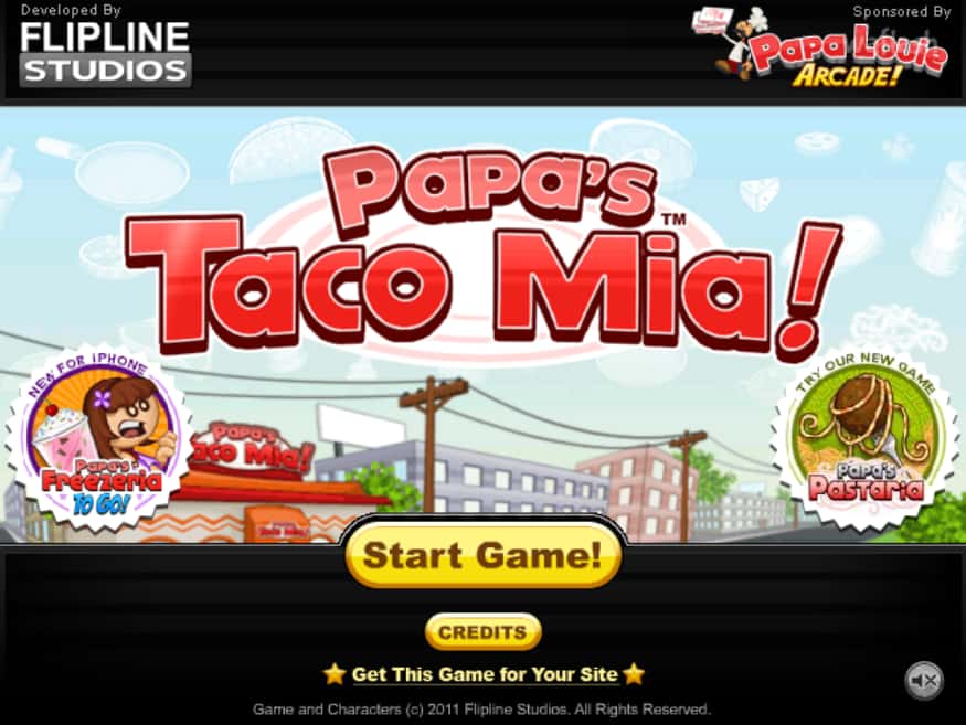 파파스 타코미아 Papa's Taco Mia! 3탄 - 조아게임