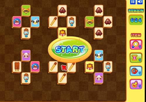 초콜릿 마작 게임하기 (Chocolate Mahjong ) - 조아게임