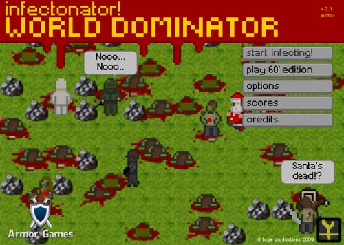 좀비 바이러스 게임하기 1탄 (Infectonator World Dominator) - 조아게임